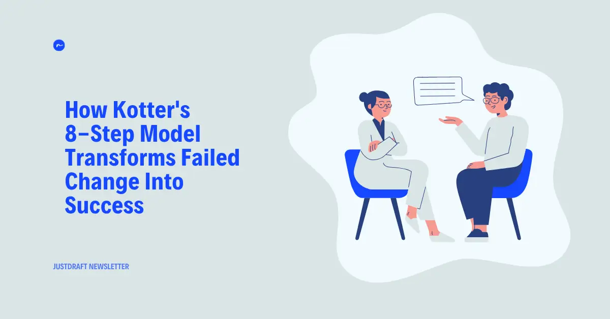 Why 70% Of Change Efforts Fail: Kotter 8-Step Model - Rahul Goyal